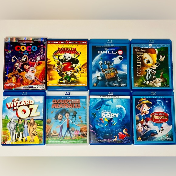 Disney | Media | Disney Blu Ray Dvd Lot | Poshmark